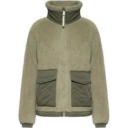 Ragwear ARCTIKA Kunstfelljacke Damen - Gr&ouml;&szlig;e L - oliv