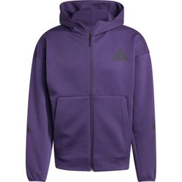 Adidas ZNE Trainingsjacke Herren - Gr&ouml;&szlig;e XL - lila