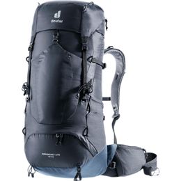 Deuter Aircontact Lite 40 + 10 Trekkingrucksack Herren - Gr&ouml;&szlig;e Einheitsgr&ouml;&szlig;e - schwarz