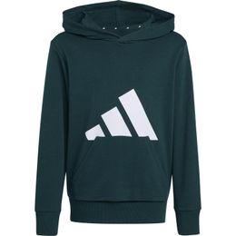 Adidas BIG LOGO Hoodie Jungen - Gr&ouml;&szlig;e 176 - gr&uuml;n