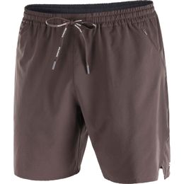Salomon SHKou 7'' Funktionsshorts Herren - Gr&ouml;&szlig;e XXL - braun