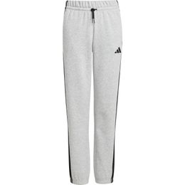 Adidas 3 STRIPES Sweathose Jungen - Gr&ouml;&szlig;e 164 - grau