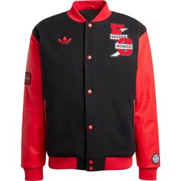 Adidas FC Bayern M&uuml;nchen Bomberjacke Herren - Gr&ouml;&szlig;e L - schwarz