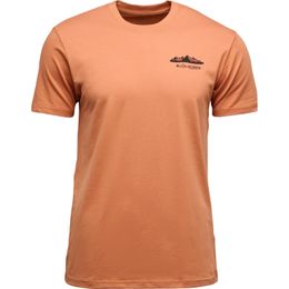 Black Diamond MOUNTAINSCAPE Klettershirt Herren - Gr&ouml;&szlig;e XL - braun