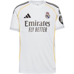 Adidas Real Madrid 25-26 Heim Teamtrikot Herren - Gr&ouml;&szlig;e XL - wei&szlig;