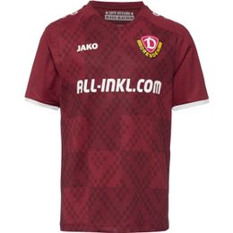 Jako Dynamo Dresden 24-25 3rd Teamtrikot Kinder - Gr&ouml;&szlig;e 128 - rot