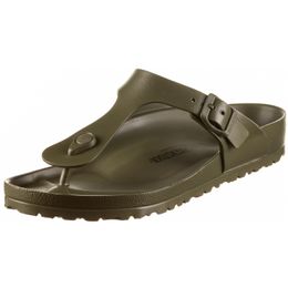 Birkenstock Gizeh EVA Zehentrenner - Gr&ouml;&szlig;e 45 - gr&uuml;n