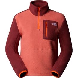 The North Face YUMIORI Fleeceshirt Damen - Gr&ouml;&szlig;e XL - rot