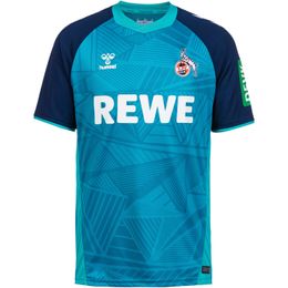 Hummel 1. FC K&ouml;ln 24-25 3rd Teamtrikot Herren - Gr&ouml;&szlig;e XL - blau