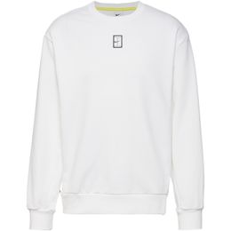 Nike Court Heritage Sweatshirt Herren - Gr&ouml;&szlig;e XXL - wei&szlig;