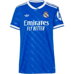 Adidas Real Madrid 25-26 3rd Teamtrikot Damen - Gr&ouml;&szlig;e M - blau