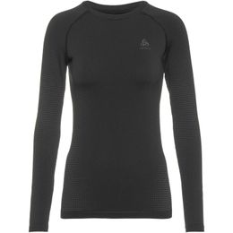 Odlo PERFORMANCE WARM ECO Funktionsshirt Damen - Gr&ouml;&szlig;e L - schwarz