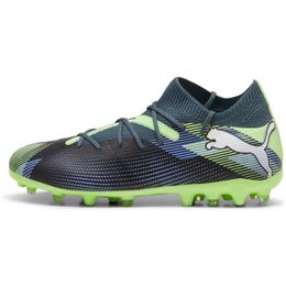 Puma FUTURE 7 MATCH MG Jr Fu&szlig;ballschuhe Kinder - Gr&ouml;&szlig;e 35 - grau