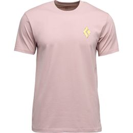 Black Diamond SHREDDED Klettershirt Herren - Gr&ouml;&szlig;e XL - rosa