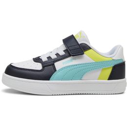 Puma Caven 2.0 Block AC PS Sneaker Kinder - Gr&ouml;&szlig;e 32 - wei&szlig;
