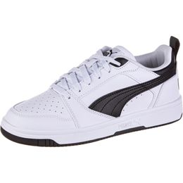 Puma Rebound V6 Jr. Sneaker Kinder - Gr&ouml;&szlig;e 36 - wei&szlig;