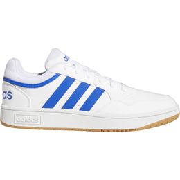 Adidas Hoops 3.0 Sneaker Herren - Gr&ouml;&szlig;e 44 2/3 - wei&szlig;