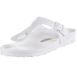 Birkenstock Gizeh Eva Zehentrenner - Gr&ouml;&szlig;e 43 - wei&szlig;