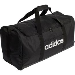 Adidas LINEAR DUFFEL Sporttasche - Gr&ouml;&szlig;e M - schwarz