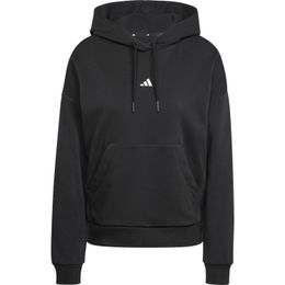 Adidas W SL FC HD Hoodie Damen - Gr&ouml;&szlig;e XL - schwarz