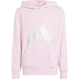 Adidas GLAM Hoodie M&auml;dchen - Gr&ouml;&szlig;e 140 - rosa