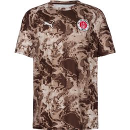 Puma FC St. Pauli Funktionsshirt Herren - Gr&ouml;&szlig;e S - braun