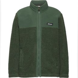 Ellesse Furry Fleecejacke Herren - Gr&ouml;&szlig;e S - oliv