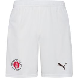 Puma FC St. Pauli Funktionsshorts Herren - Gr&ouml;&szlig;e L - wei&szlig;