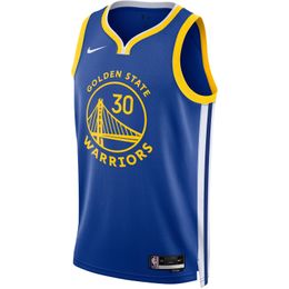 Nike Stephen Curry Golden State Warriors Spielertrikot Herren - Gr&ouml;&szlig;e XXL - blau