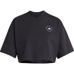 Adidas STELLA MCCARTNEY Croptop Damen - Gr&ouml;&szlig;e S - schwarz