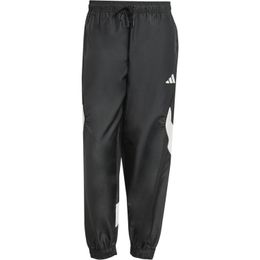 Adidas Stadium Polyhose Herren - Gr&ouml;&szlig;e XL - schwarz