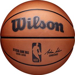 Wilson NBA OFFICIAL GAME BALL Basketball - Gr&ouml;&szlig;e 7 - braun