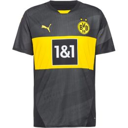 Puma Borussia Dortmund 24-25 Ausw&auml;rts Teamtrikot Herren - Gr&ouml;&szlig;e M - schwarz