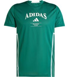 Adidas D4T HERITAGE Funktionsshirt Herren - Gr&ouml;&szlig;e XXL - gr&uuml;n