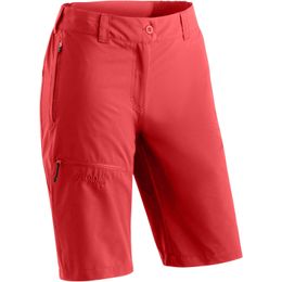 Maier Sports Lulaka Loop Bermudas Damen - Gr&ouml;&szlig;e 36 - rot