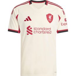 Adidas FC Liverpool 25-26 ausw&auml;rts Teamtrikot Herren - Gr&ouml;&szlig;e XL - beige
