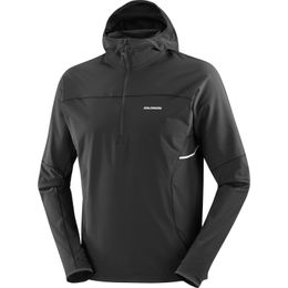 Salomon SENSE AERO HYBRID Funktionsjacke Herren - Gr&ouml;&szlig;e L - schwarz