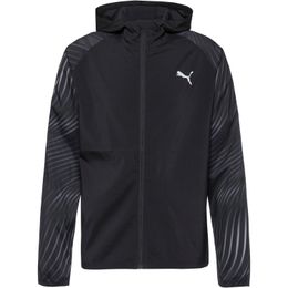Puma RUN FAVORITE AOP Laufjacke Herren - Gr&ouml;&szlig;e XL - schwarz