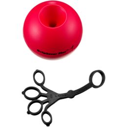 Metolius GripSaver Plus Handmuskeltrainer - Gr&ouml;&szlig;e MITTEL - rot