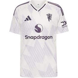 Adidas Manchester United 25-26 ausw&auml;rts Teamtrikot Herren - Gr&ouml;&szlig;e L - wei&szlig;