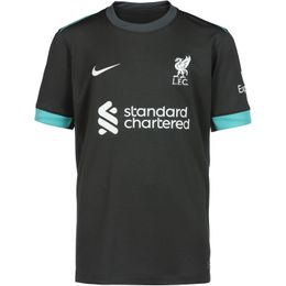 Nike FC Liverpool 24-25 Ausw&auml;rts Teamtrikot Kinder - Gr&ouml;&szlig;e 146/152 - gr&uuml;n