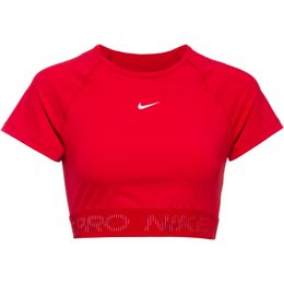 Nike Dri-Fit Croptop Damen - Gr&ouml;&szlig;e XL - rot