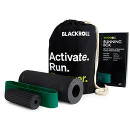 BLACKROLL RUNNING BOX Faszien Set - Gr&ouml;&szlig;e Einheitsgr&ouml;&szlig;e - schwarz