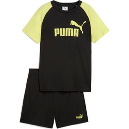 Puma ESSENTIALS No.1 Logo Trainingsanzug Kinder - Gr&ouml;&szlig;e 152 - schwarz
