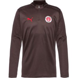 Puma FC St. Pauli Funktionsshirt Herren - Gr&ouml;&szlig;e XL - braun