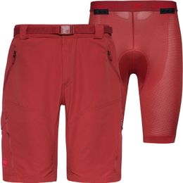 ENDURA Hummvee Fahrradshorts Herren - Gr&ouml;&szlig;e S - rot
