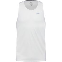 Nike Stride Funktionstank Herren - Gr&ouml;&szlig;e XXL - wei&szlig;