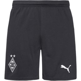 Puma Borussia M&ouml;nchen Gladbach 25-26 Funktionsshorts Herren - Gr&ouml;&szlig;e S - schwarz