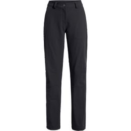 Vaude Strathcona II Softshellhose Damen - Gr&ouml;&szlig;e 46 - schwarz