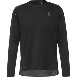 On Performance LOng-T FunktiOnsshirt Herren - Gr&ouml;&szlig;e XXL - schwarz